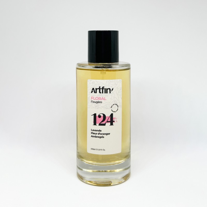 ARTFIN, N°124, floral fougère, femme