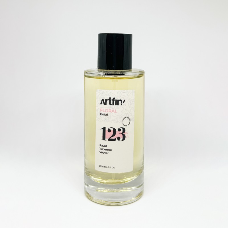 ARTFIN, N°123, floral boisé, femme